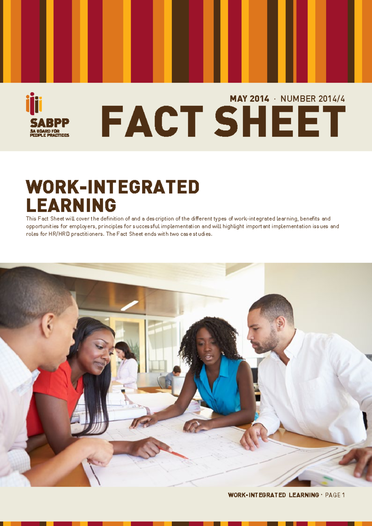 4 - Work Integrated Learning Fact Sheet for Employers - Studocu