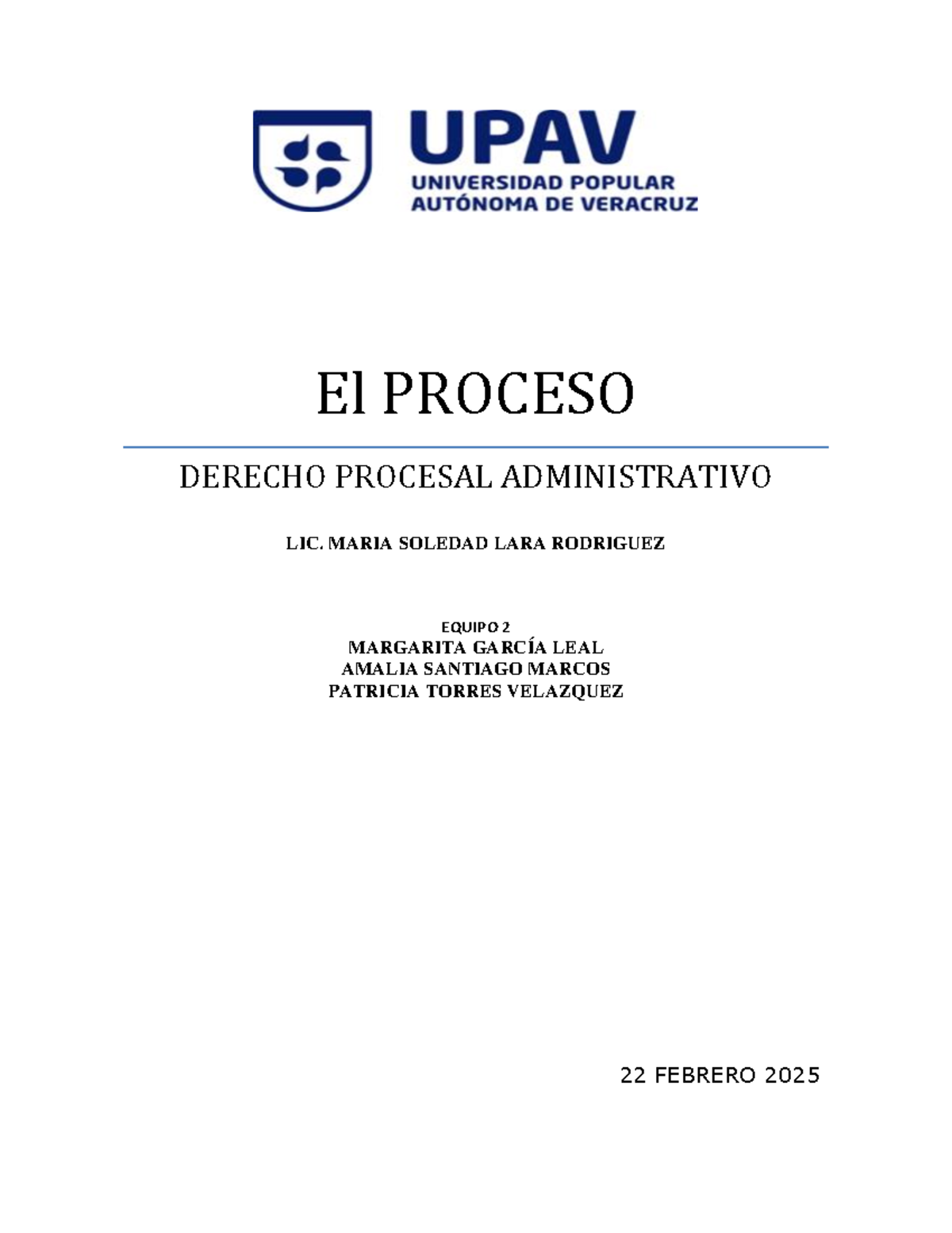 Derecho Procesal Administrativo - Unidad 1: El Proceso y sus Etapas ...
