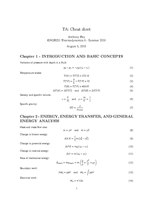 Thermodynamic Property Tables and Charts (SI Units) - Updated Edition ...