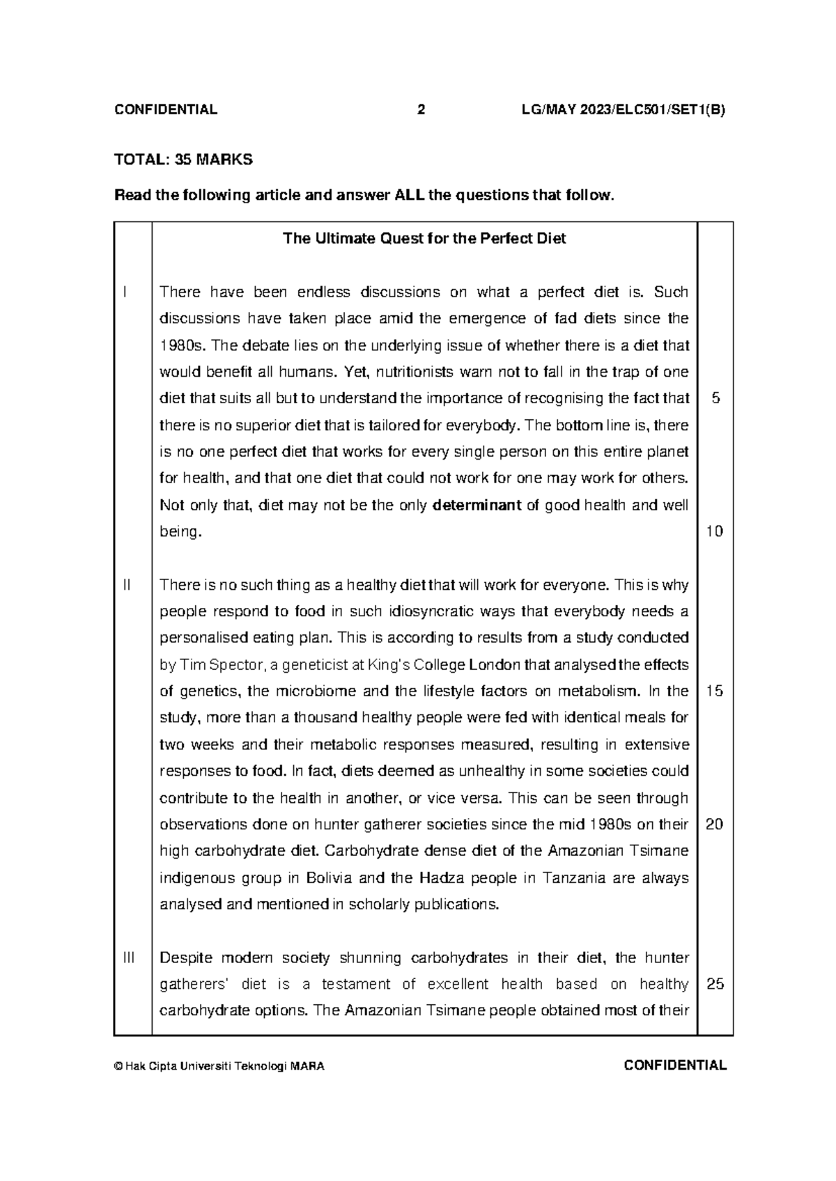 The Ultimate Quest for the Perfect Diet: Insights and Implications ...