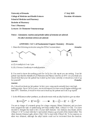 2024 Exercises OF Fundamentals OF Organic Chemistry Biochemistry AND ...