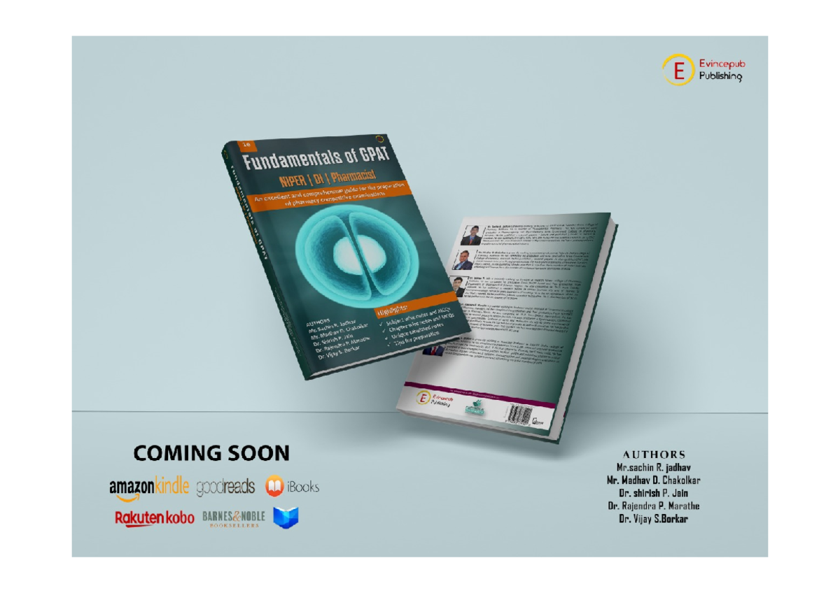 Fundamental of GPAT - Book - Pharmacy - Studocu