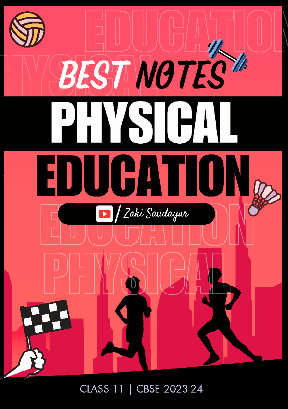 Important Notes on Physical Education for Class 11 CBSE - Studocu