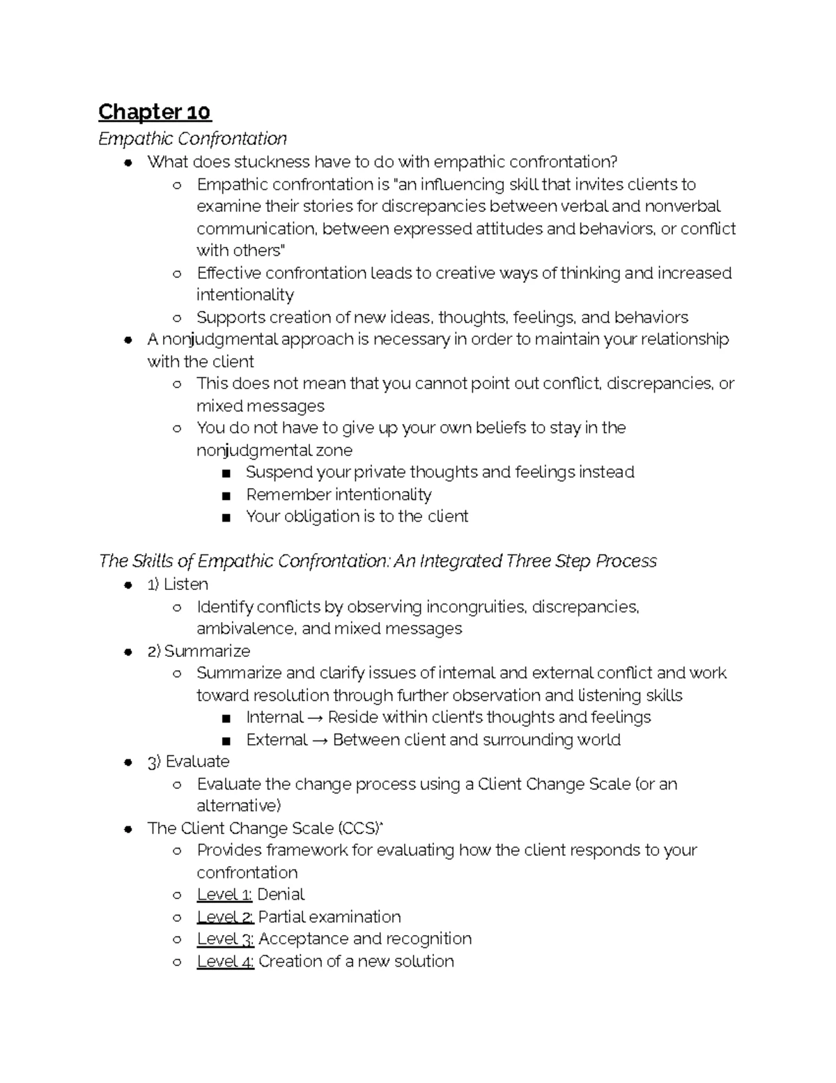 Techniques of Counseling Ch. 7 - Chapter 7 Reflection of Feelings A ...