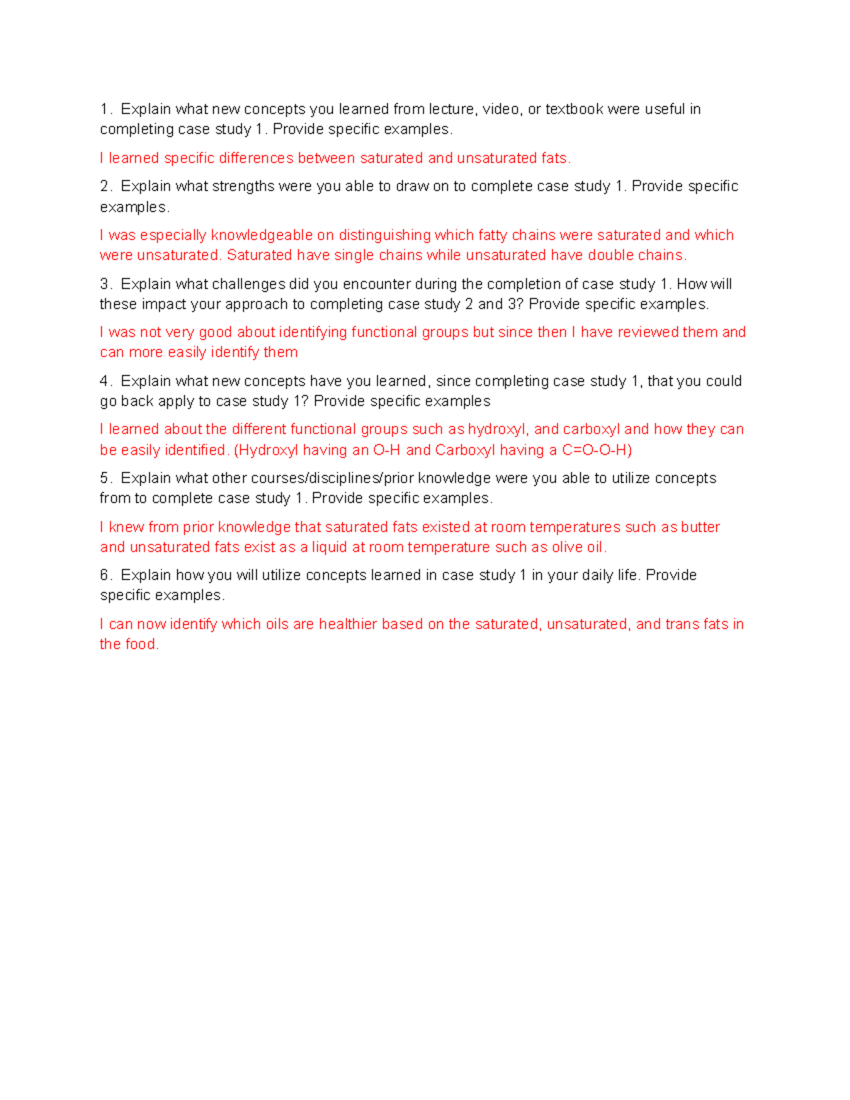 Case Study Portfolio Project Mid-Reflection - Explain what new concepts ...