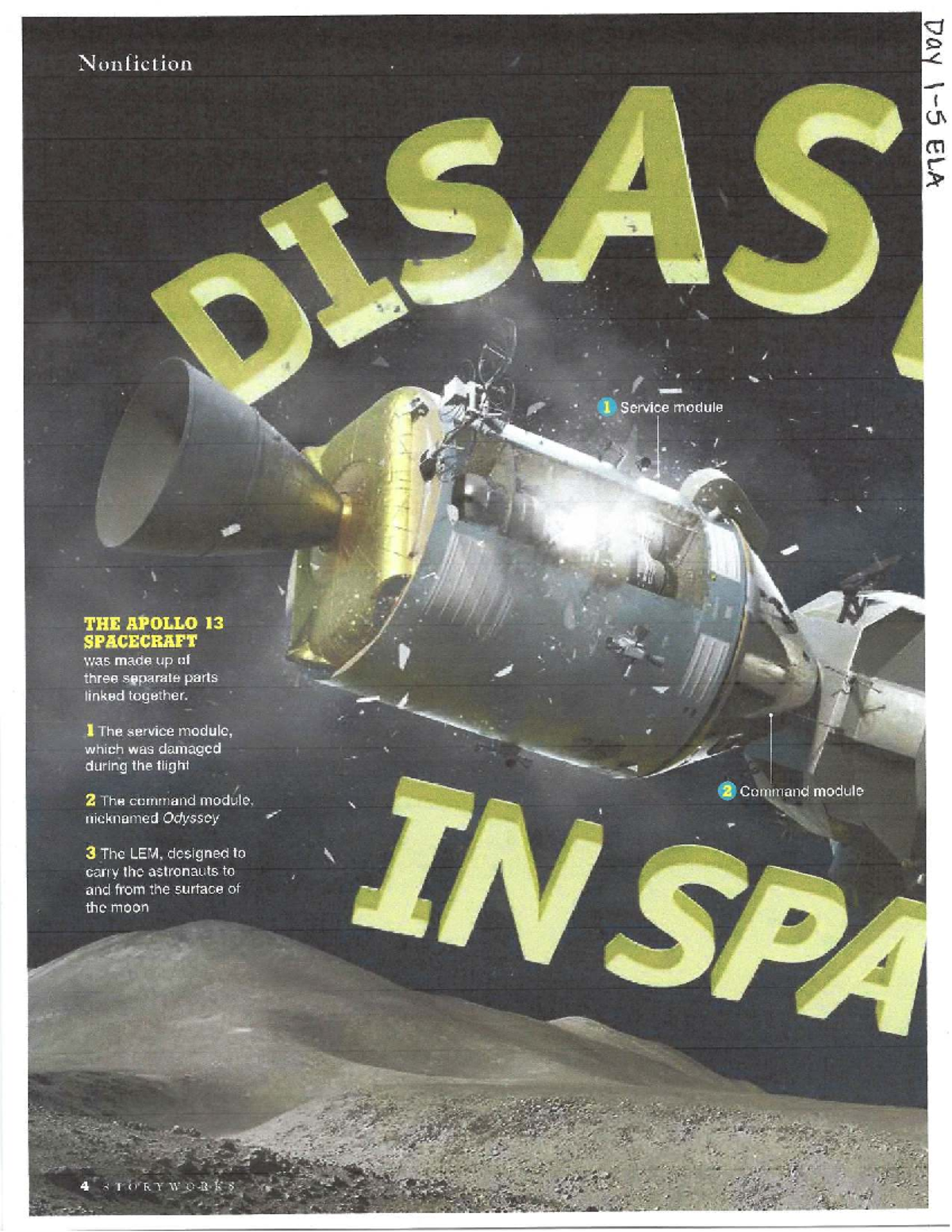 Apollo 13: A Nonfiction ELA Case Study on Problem Solving - Studocu