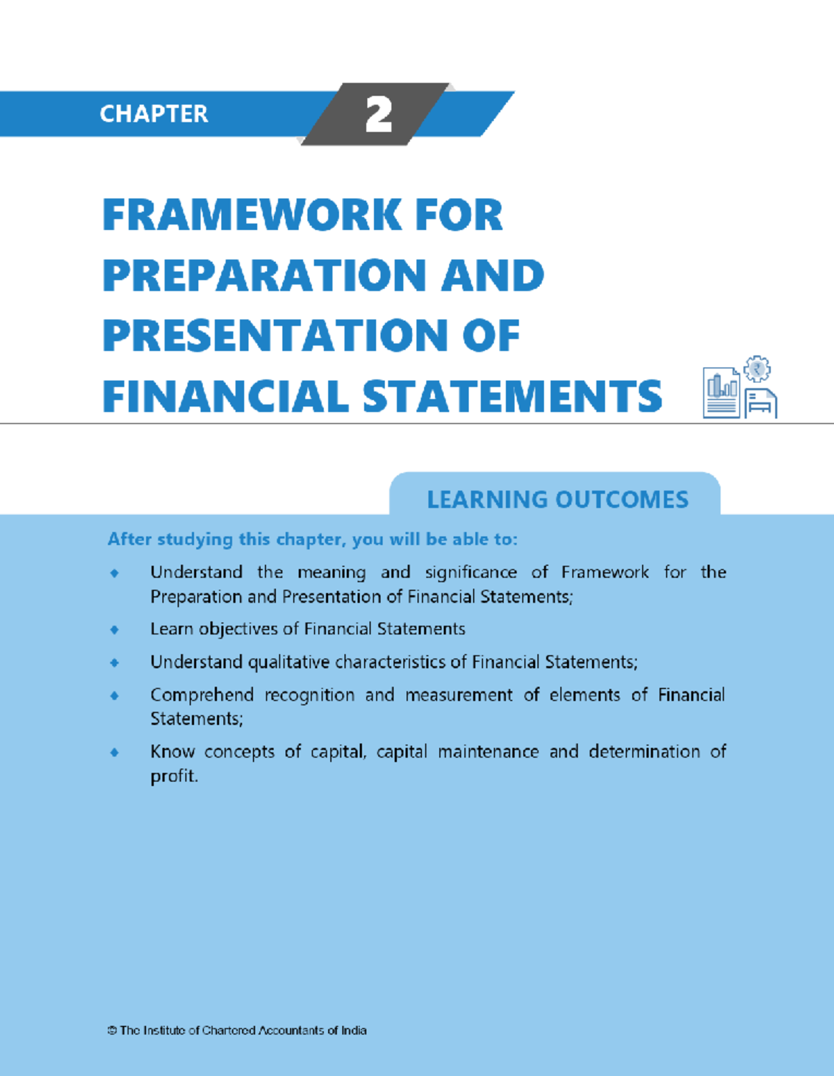 Framework for Preparation & Presentation of Financial Statements ...