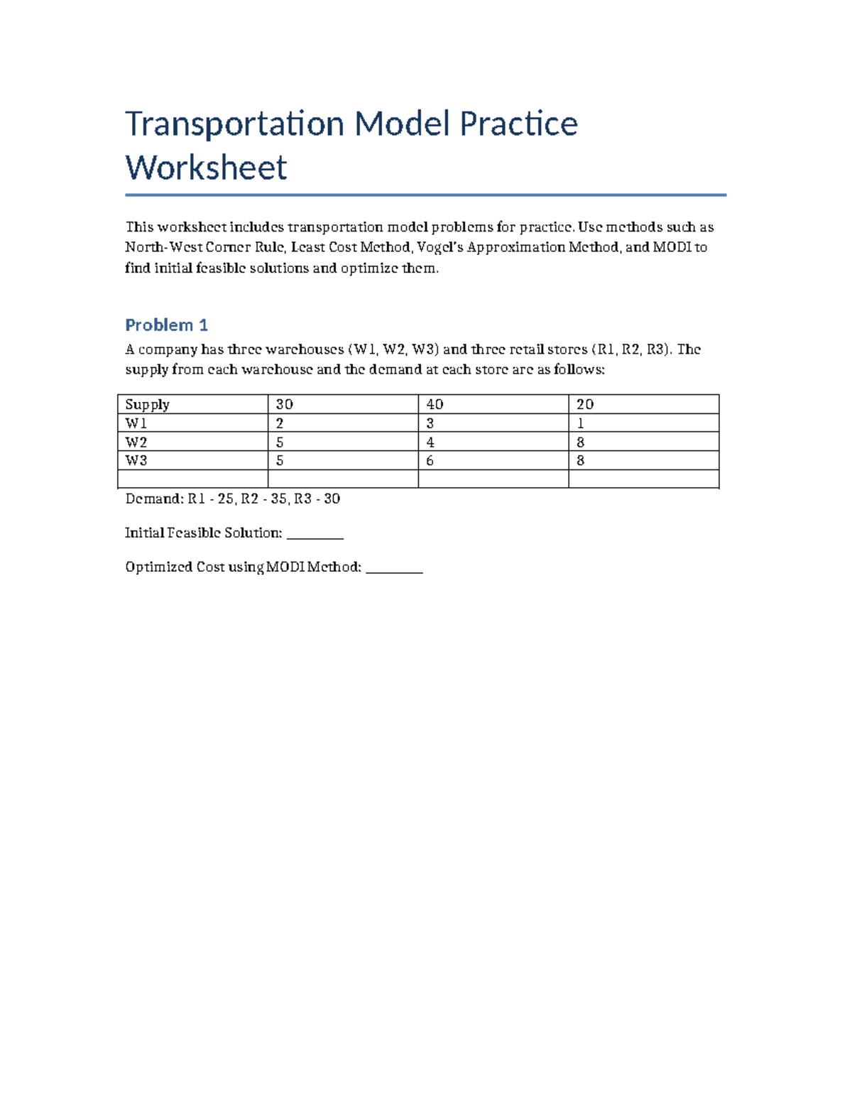 Inbound 6720507423677622935 - Transportation Model Practice Worksheet ...
