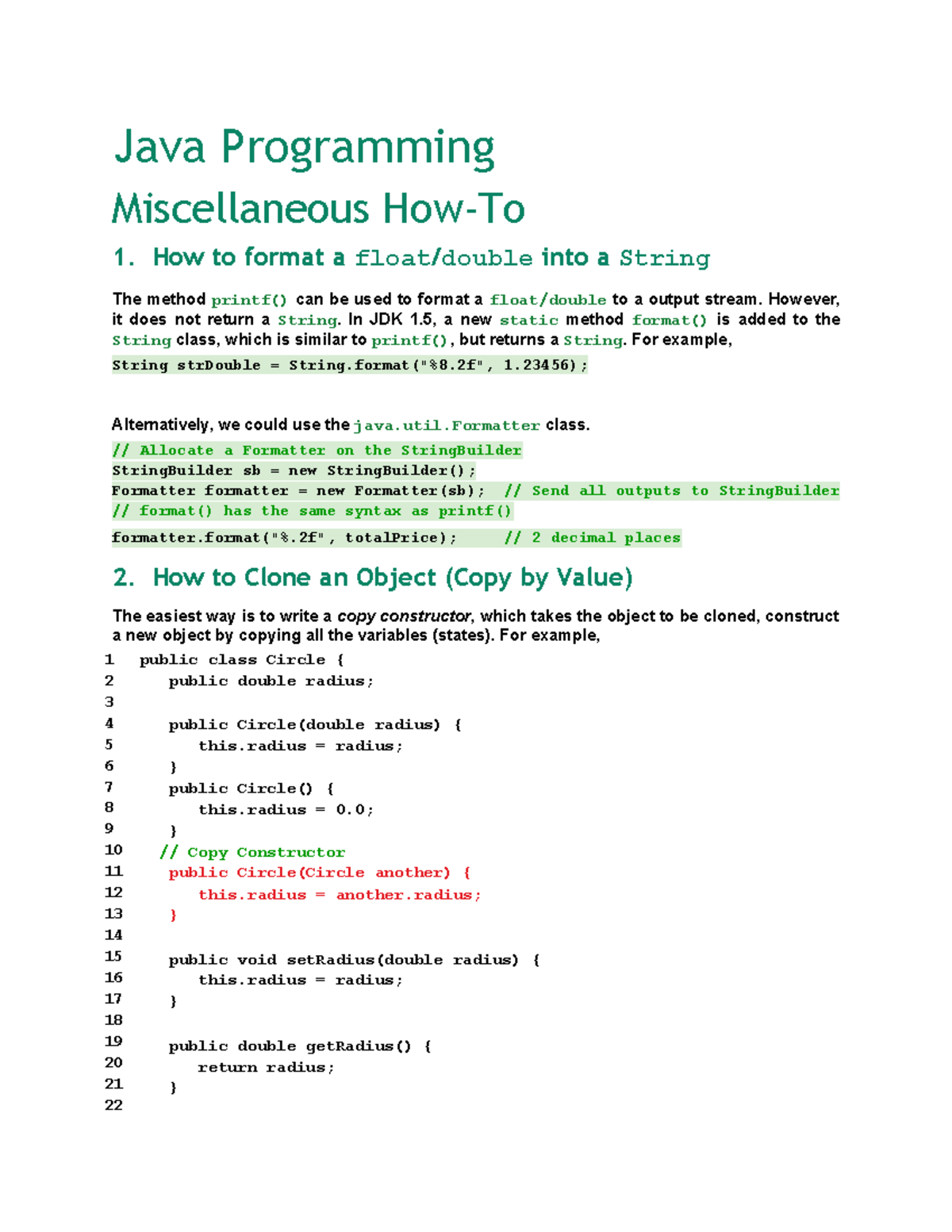 Java Programming Tutorial 119 - Java Programming Miscellaneous How-To 1 ...
