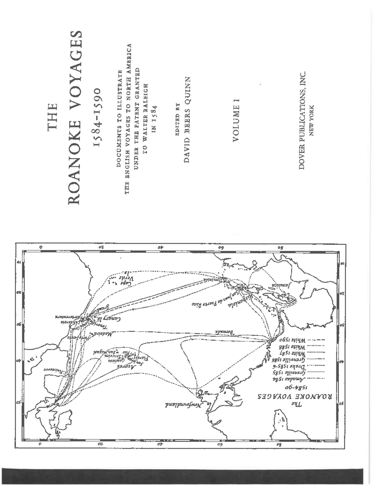 The Roanoke Voyages: A Study of the 1584 Discovery of Virginia - Studocu