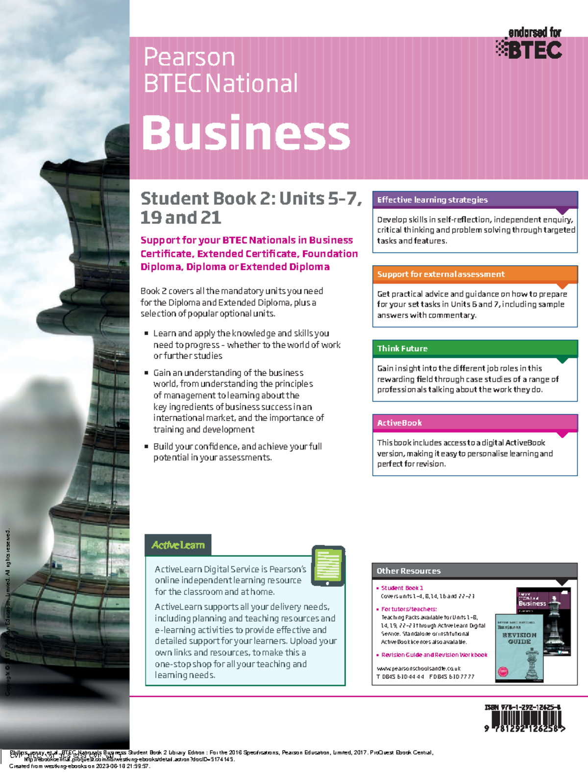 BTEC Nationals Business Student Book 2: Diploma & Extended Units Guide ...