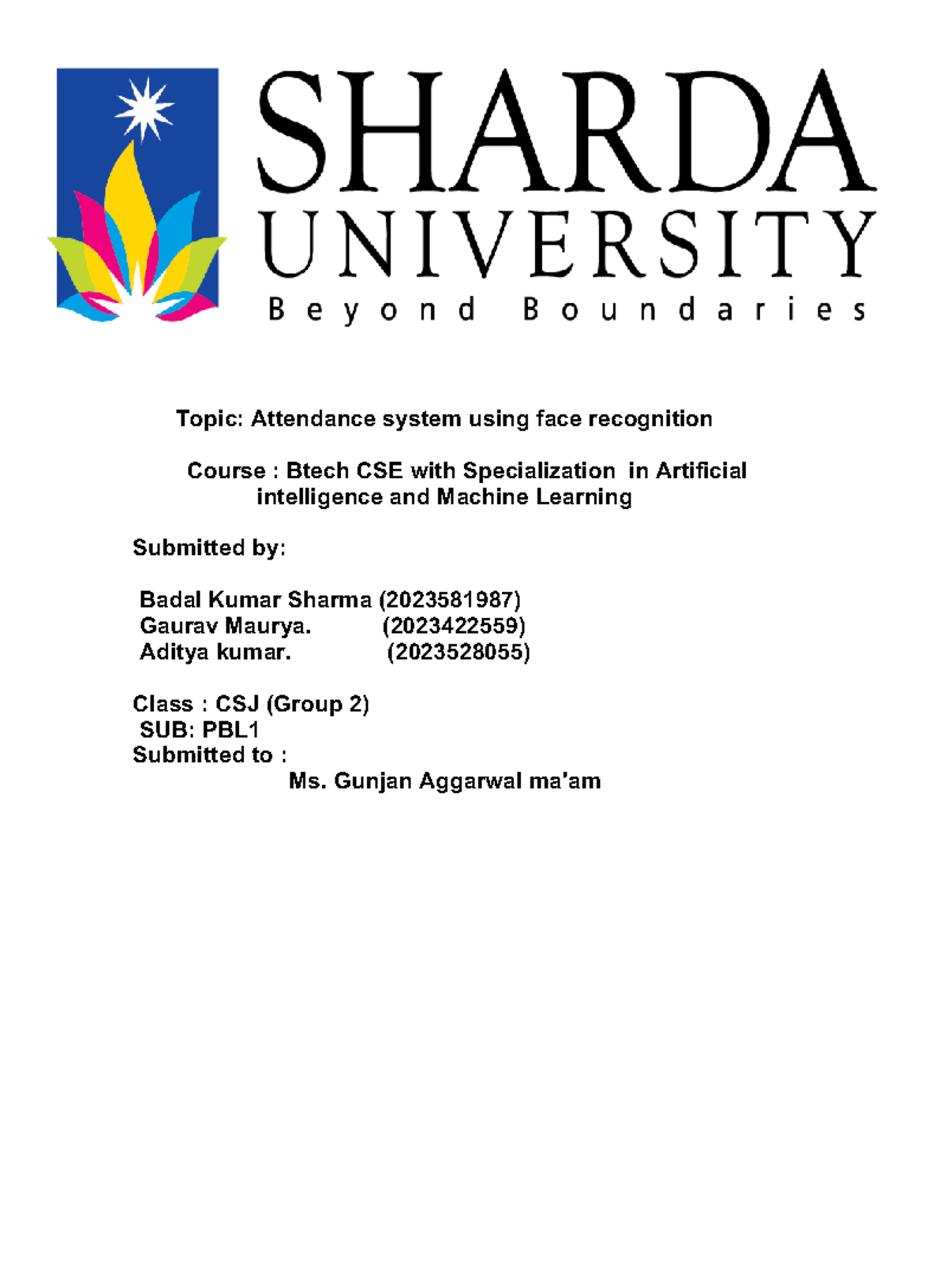 Face Recognition Attendance System Based on Real-Time Video Processing ...