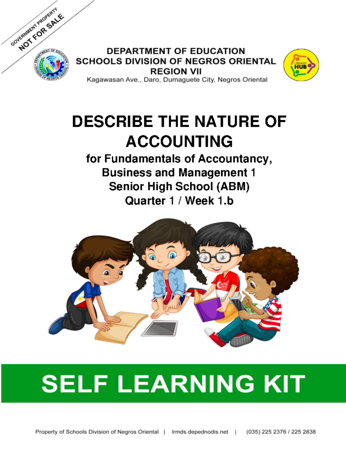 ABM 1 Q1: Understanding the Nature of Accounting - Studocu