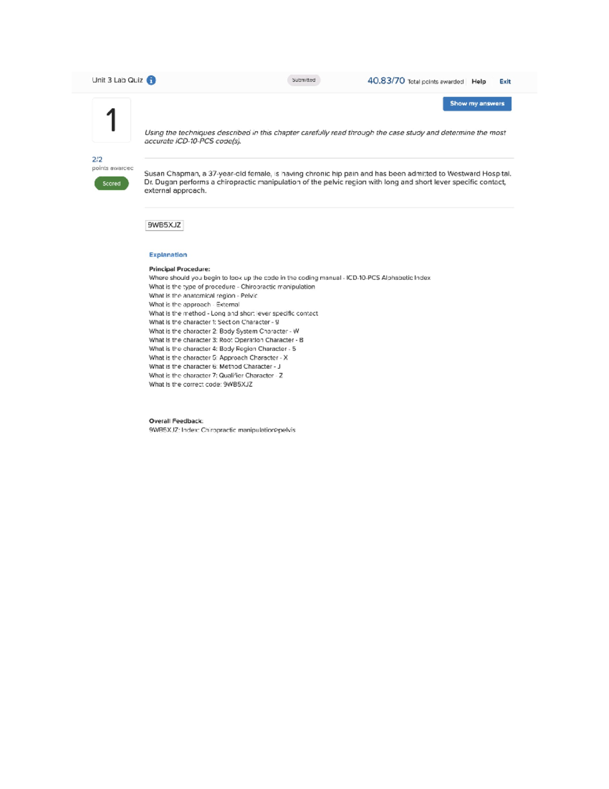 Medical Billing and Coding Unit 3 Case Studies and Code Analysis - Studocu