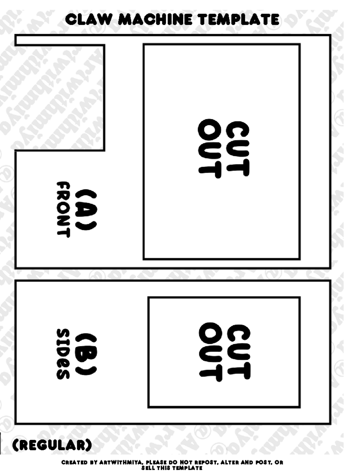 Claw Machine Template (Regular) - arquitectura de computadoras ...