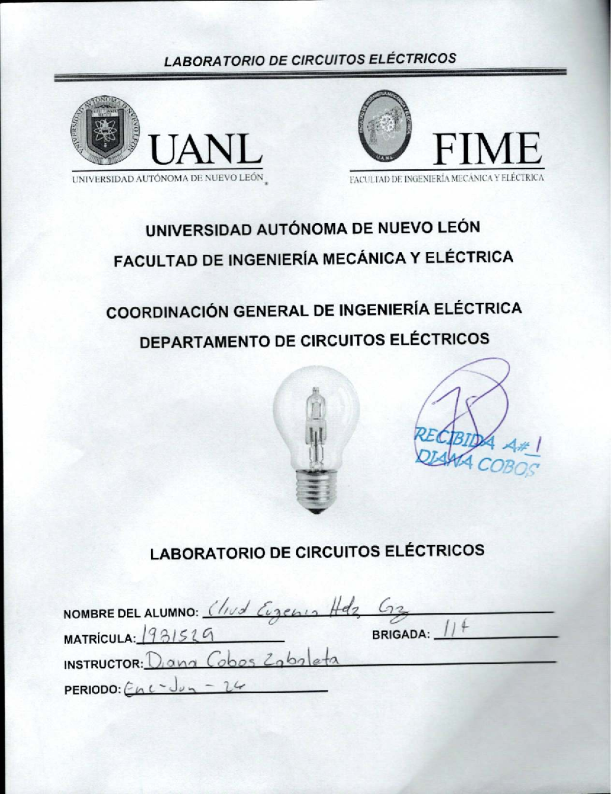 Práctica 1: Reglas de Seguridad en Laboratorio de Circuitos Eléctricos ...