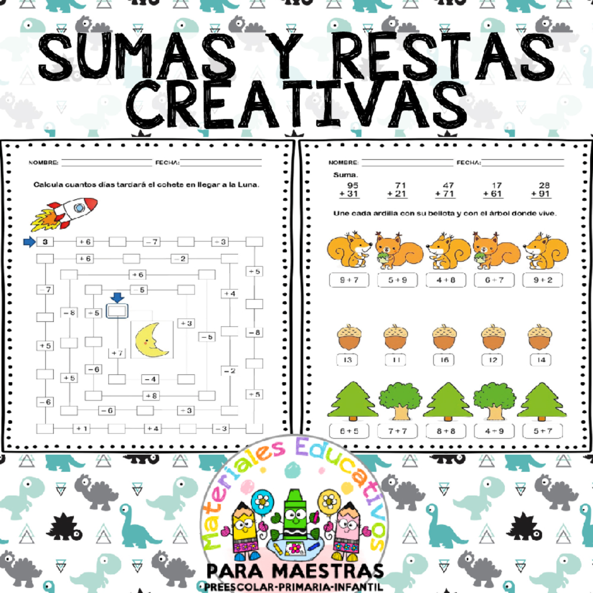 Cuaderno de Sumas y Restas Creativas para 1er Grado - Studocu