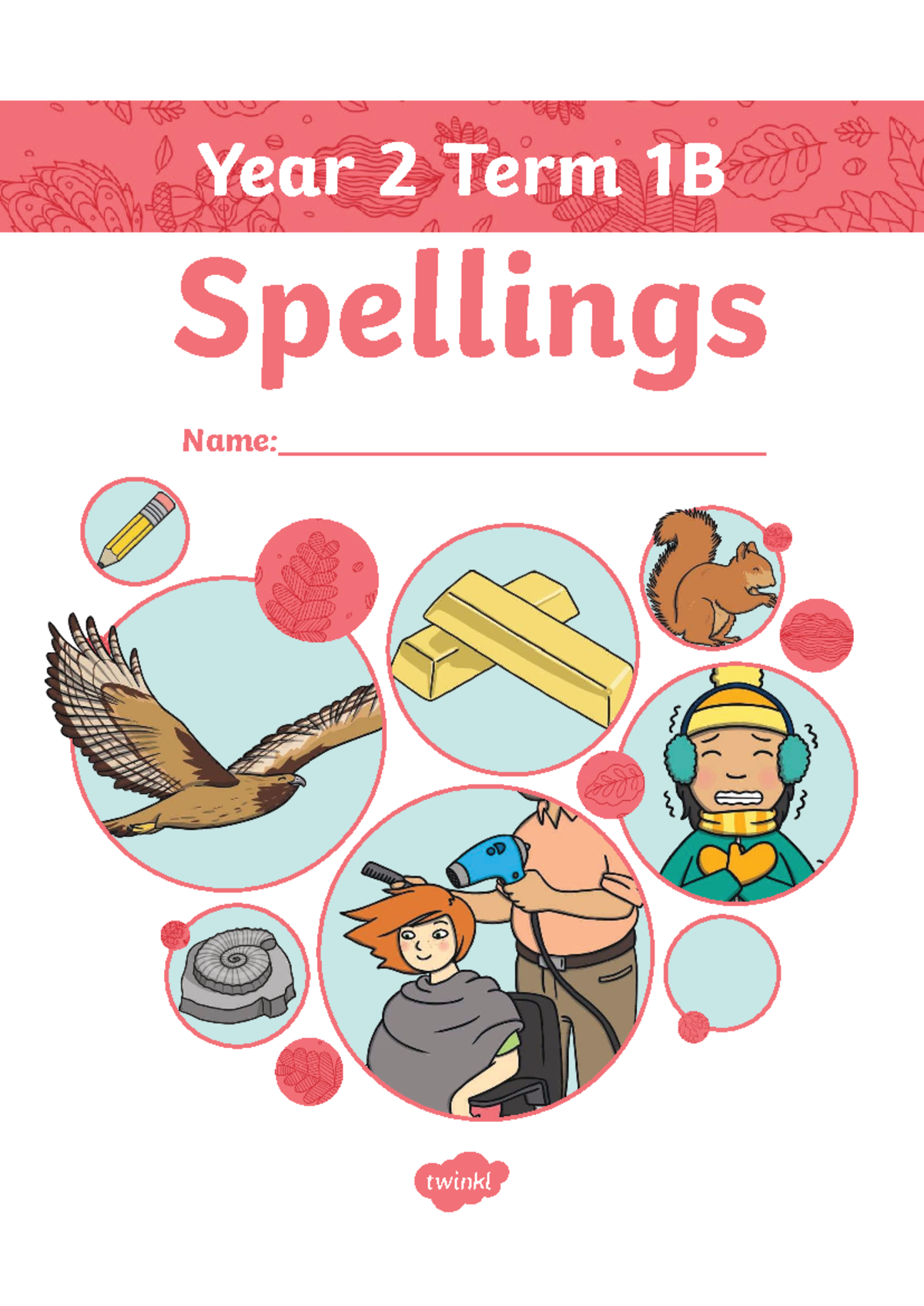 Y2 Term 1B Spelling Practice: Look, Cover, Write, Check Activities ...
