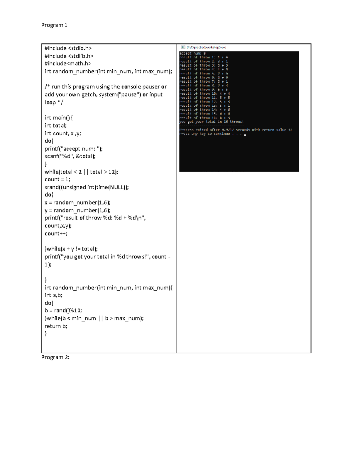 Nguyen Phi Hung - DE170043 - Workshop 05 - #include #include #include int random_number(int min ...
