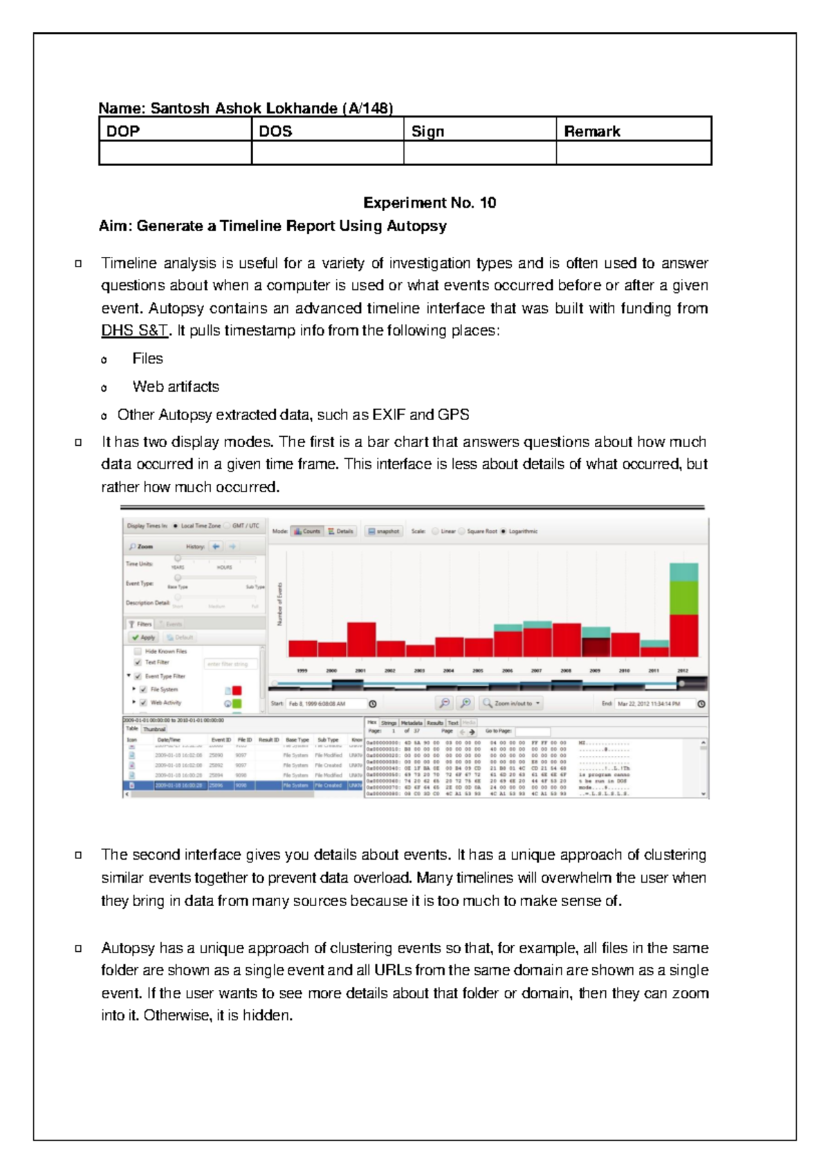 DF Exp10 - Practical guide to generating a timeline report using ...
