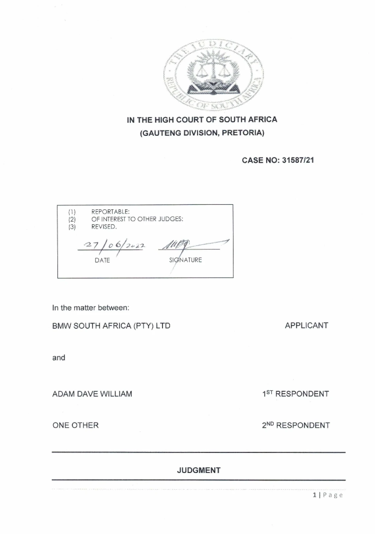 Notice of Motion in Children's Court - Case No. [Insert Case No.] - Studocu