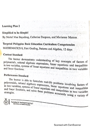 Grade 7 MATH (SETS) Lesson Plan - DETAILED LESSON PLAN IN JUNIOR HIGH SCHOOL LEVEL MATHEMATICS ...
