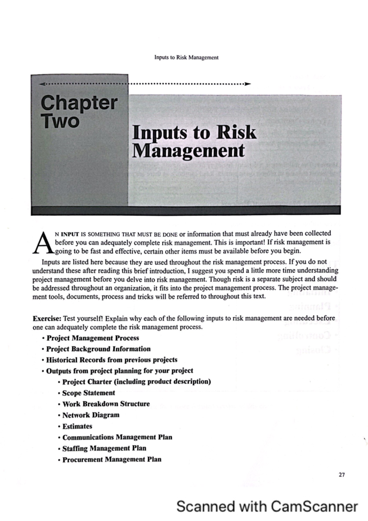 Chapter 2 Governance - Readings for Risk Management - Exam C1000-061 ...