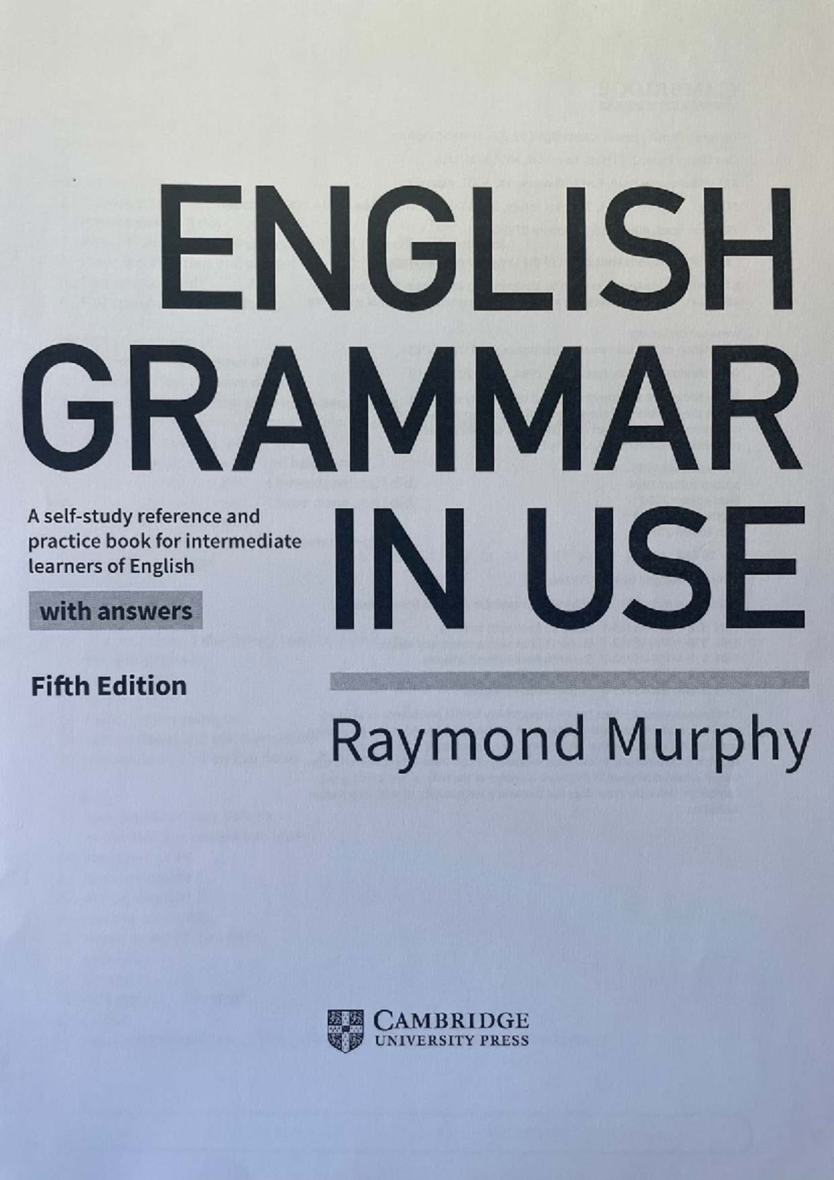 ENGLISH GRAMMAR B1-B2: Reference & Practice (1st Part) - Studocu