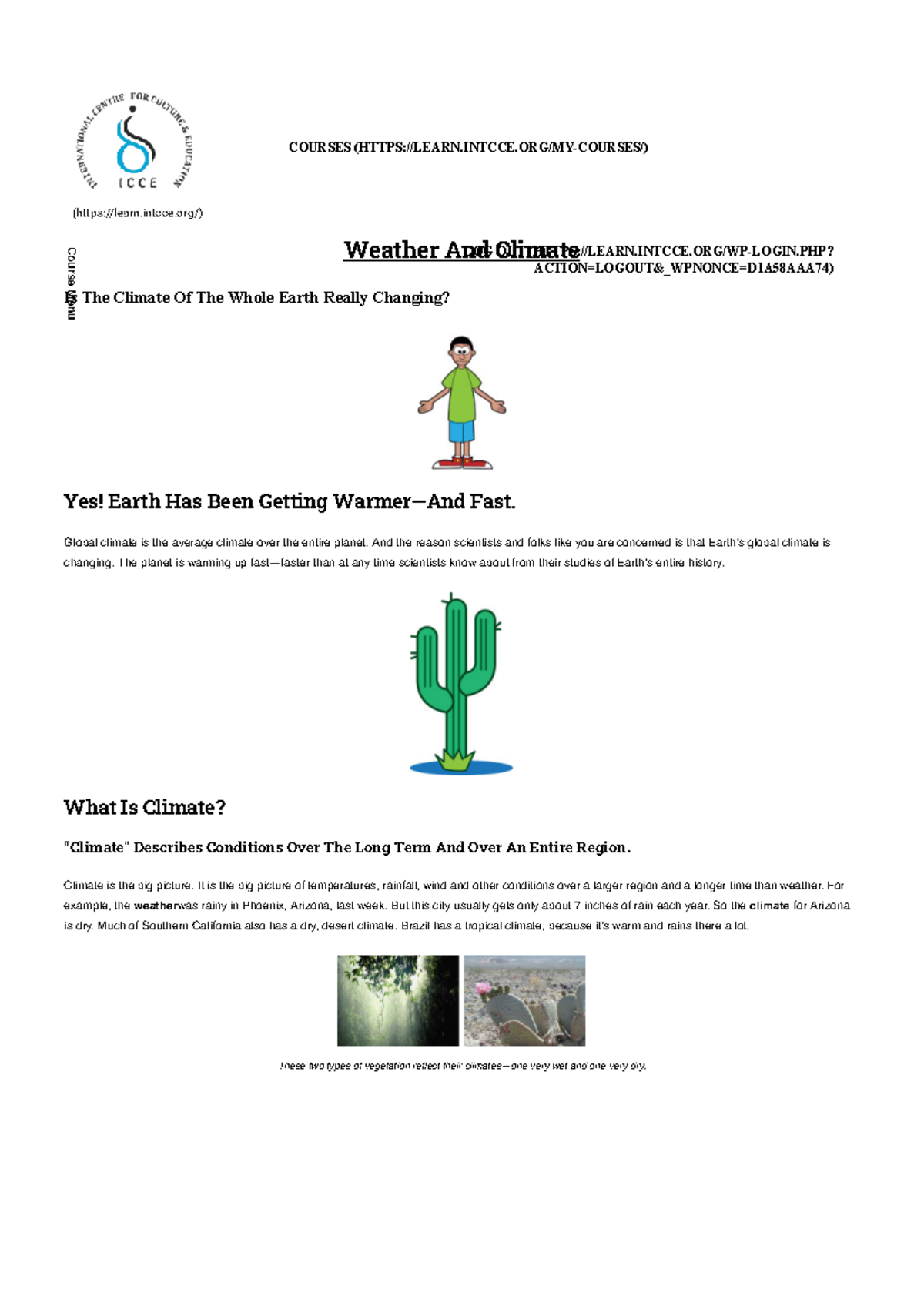 Chapter 1 – Introduction to Global Climate Change – learn - Weather And ...