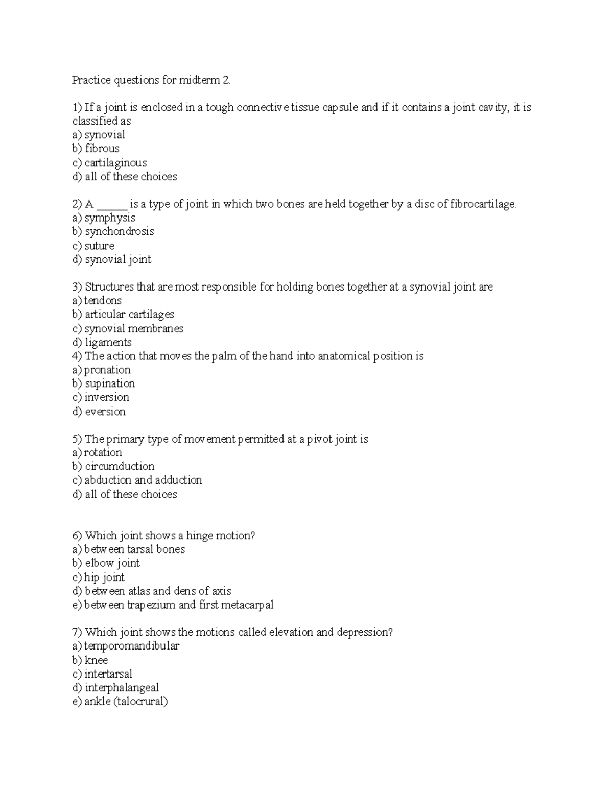 Practice 2 2023 - practis equetsiosn fro quiz - Practice questions for ...