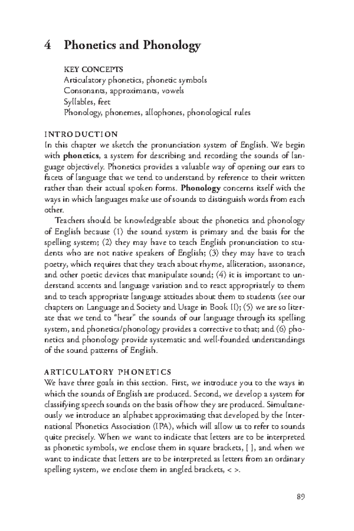 Phonetics and Phonology: Key Concepts and Articulatory Notes - Studocu