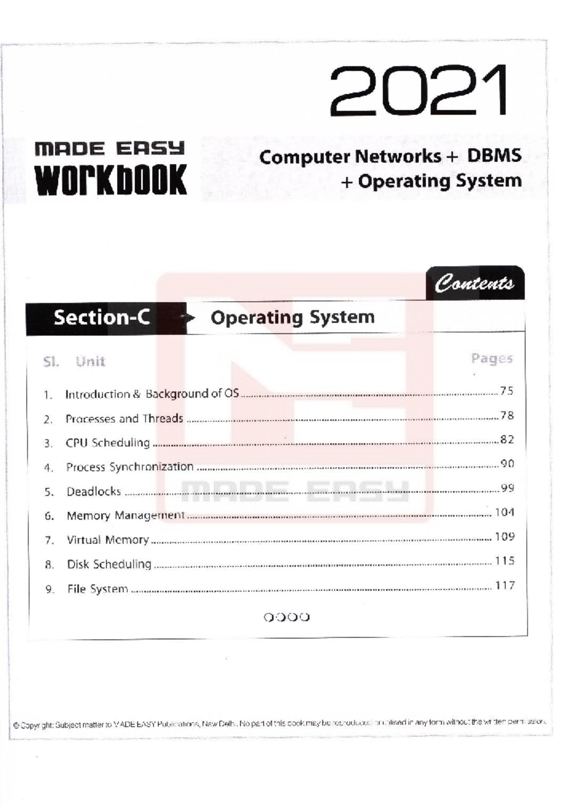 Operating System Workbook - CS IT Made Easy (2021) - Studocu