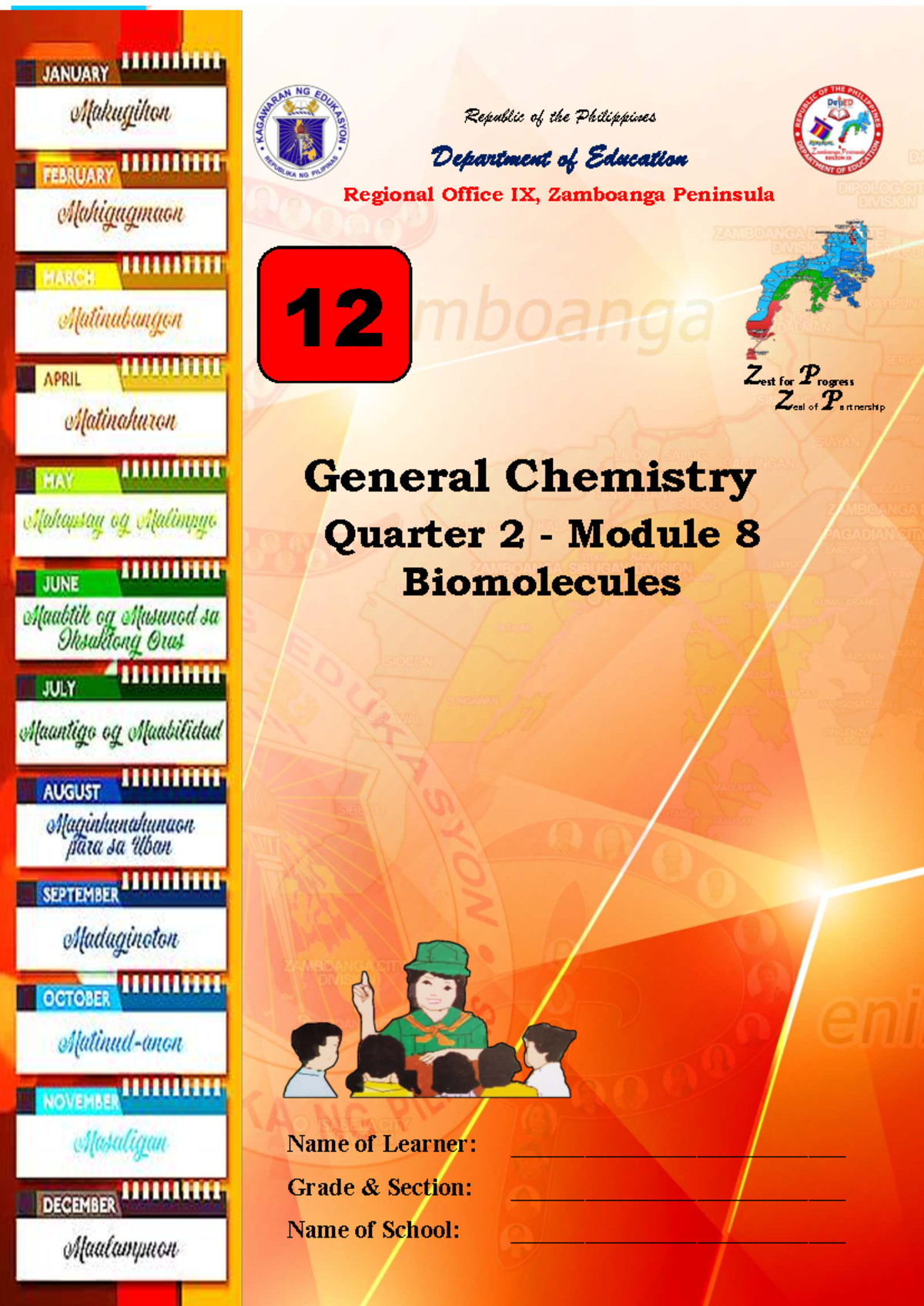 Gen Chem 12: Module 8 - Biomolecules and Their Functions - Studocu