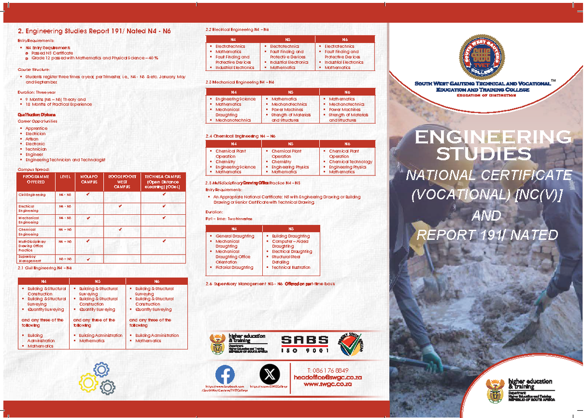 Engineering Studies Report: Nated N4 N6 Overview and Course Details ...