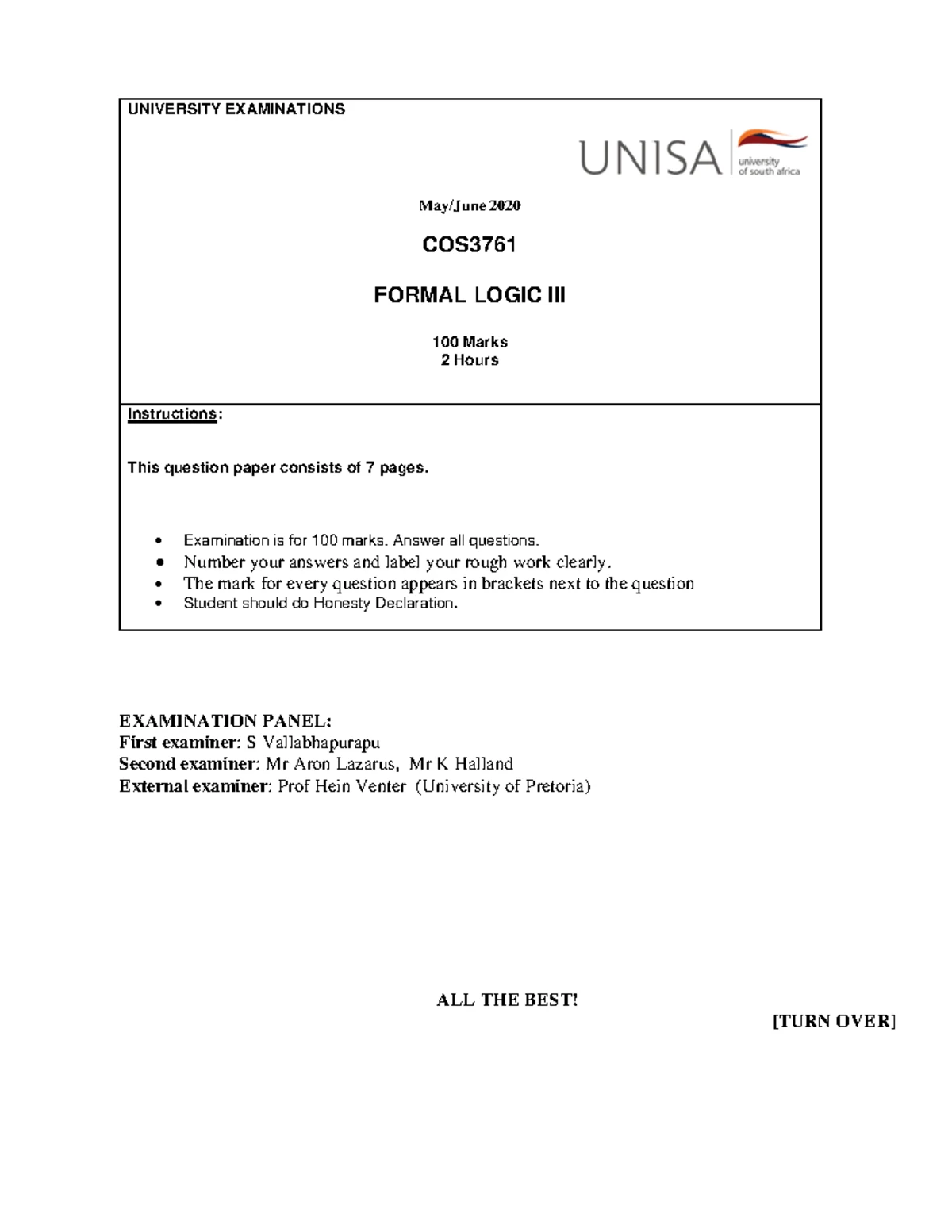 IRIS Unisa Instructions - IRIS set up instructions for UNISA students IRIS Invigilation (IRIS ...