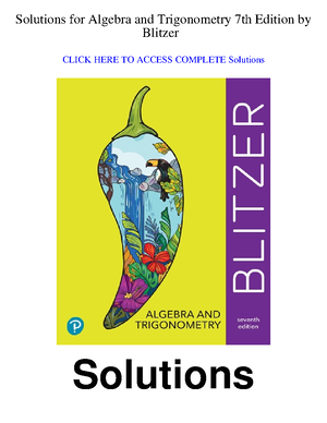 9780136921967- Solutions - Solutions for Excursions in Modern ...