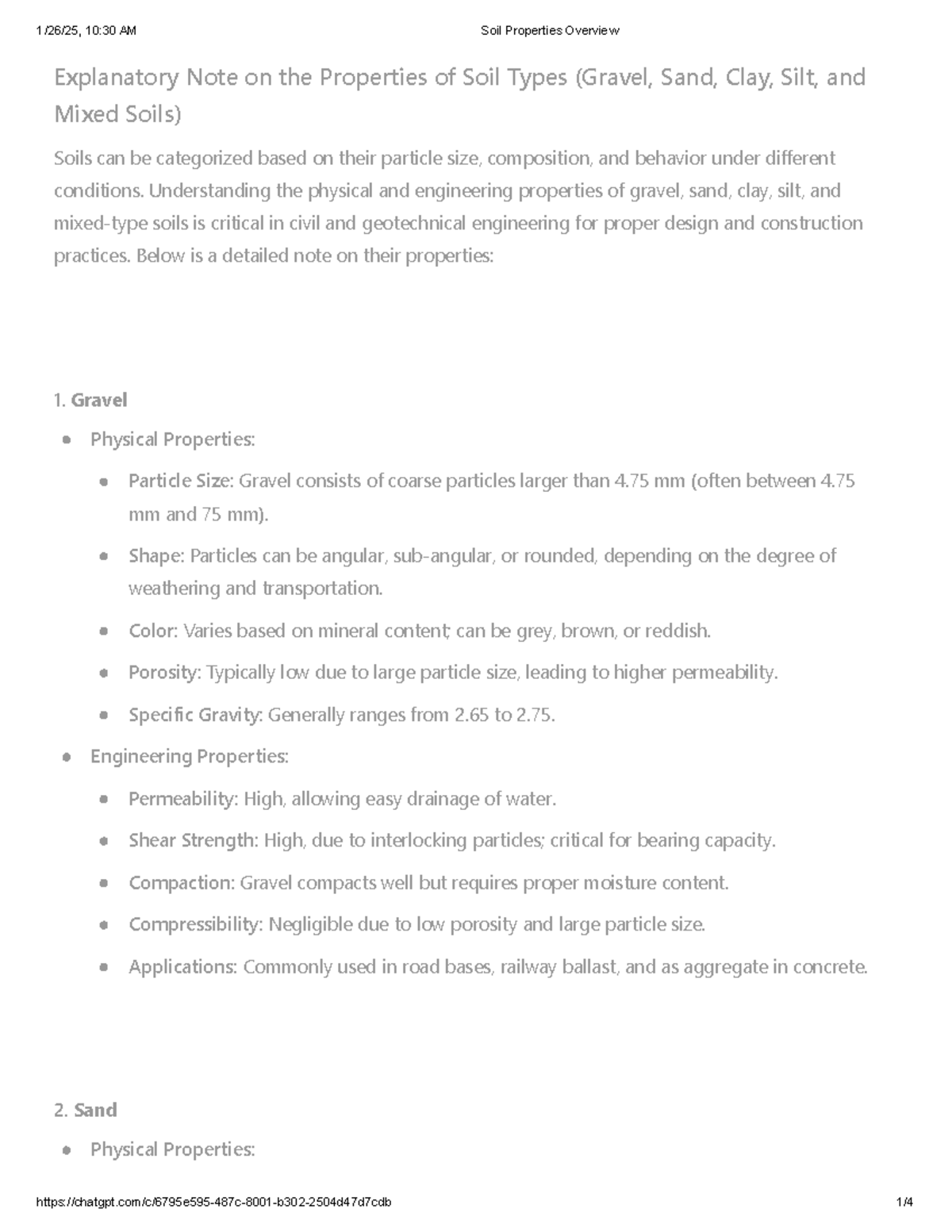 Soil Properties Overview: Types and Engineering Characteristics (ENG ...