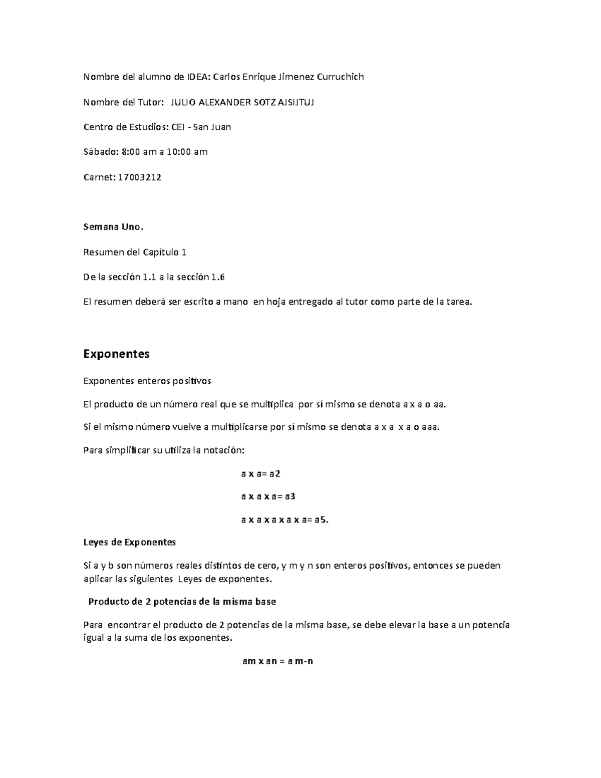 Ejercicios 1 Matematica Aplicada 1 - GES - Studocu