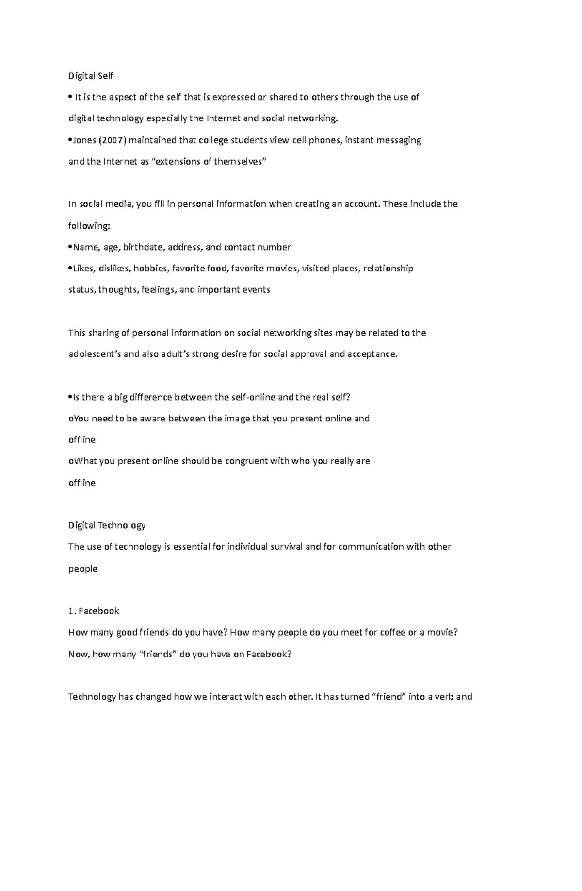 Constructing Your Digital Self: A Comprehensive PowerPoint Guide - Studocu