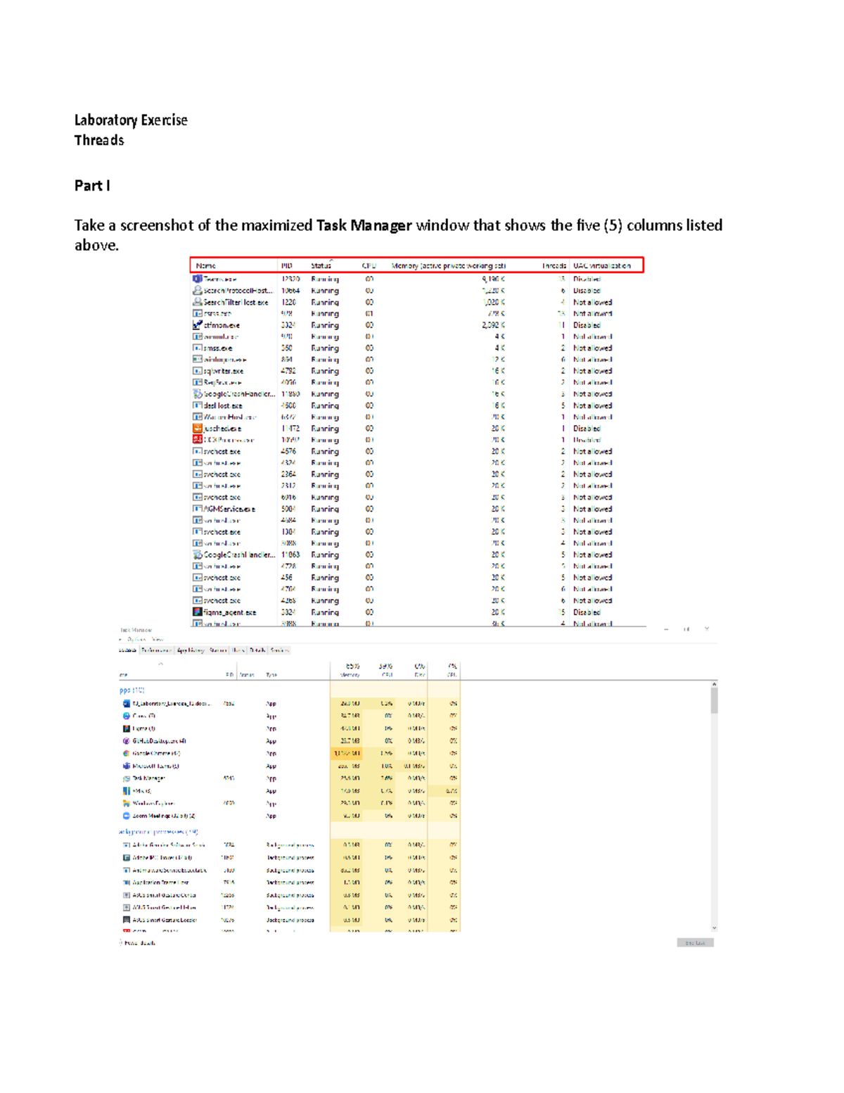 03 Laboratory Exercise 13 - Operating System | Threads - Information ...