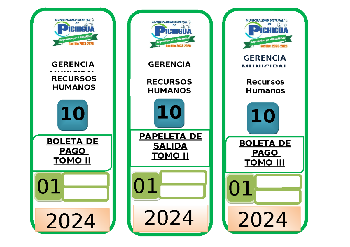 LOMO PARA Archivadores - Gerencia Recursos Humanos 2024 - Studocu