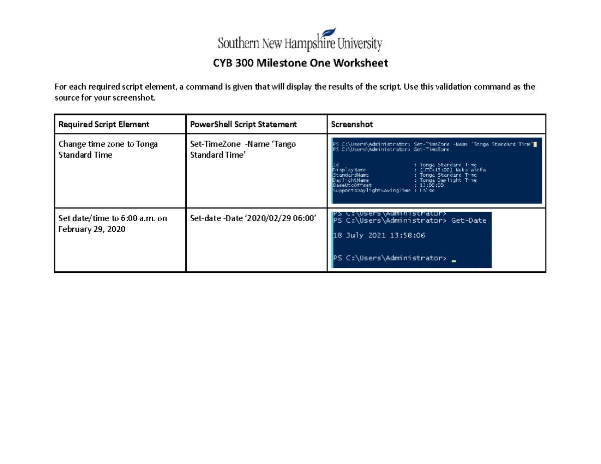 CYB 300 Milestone One Worksheet Margomi Carrasco(Lucia) - CYB 300 Milestone One Worksheet For ...