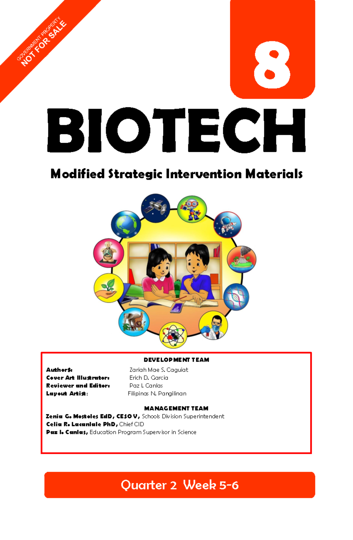 Science-8 Biotech Q2 Week 5-6: Protein Synthesis & Heredity Traits ...