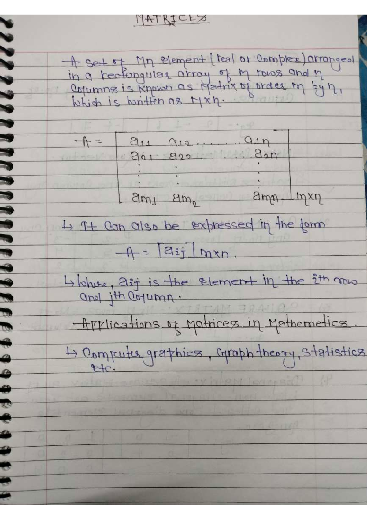 Math 1 Lecture Notes: Key Concepts and Formulas - Studocu