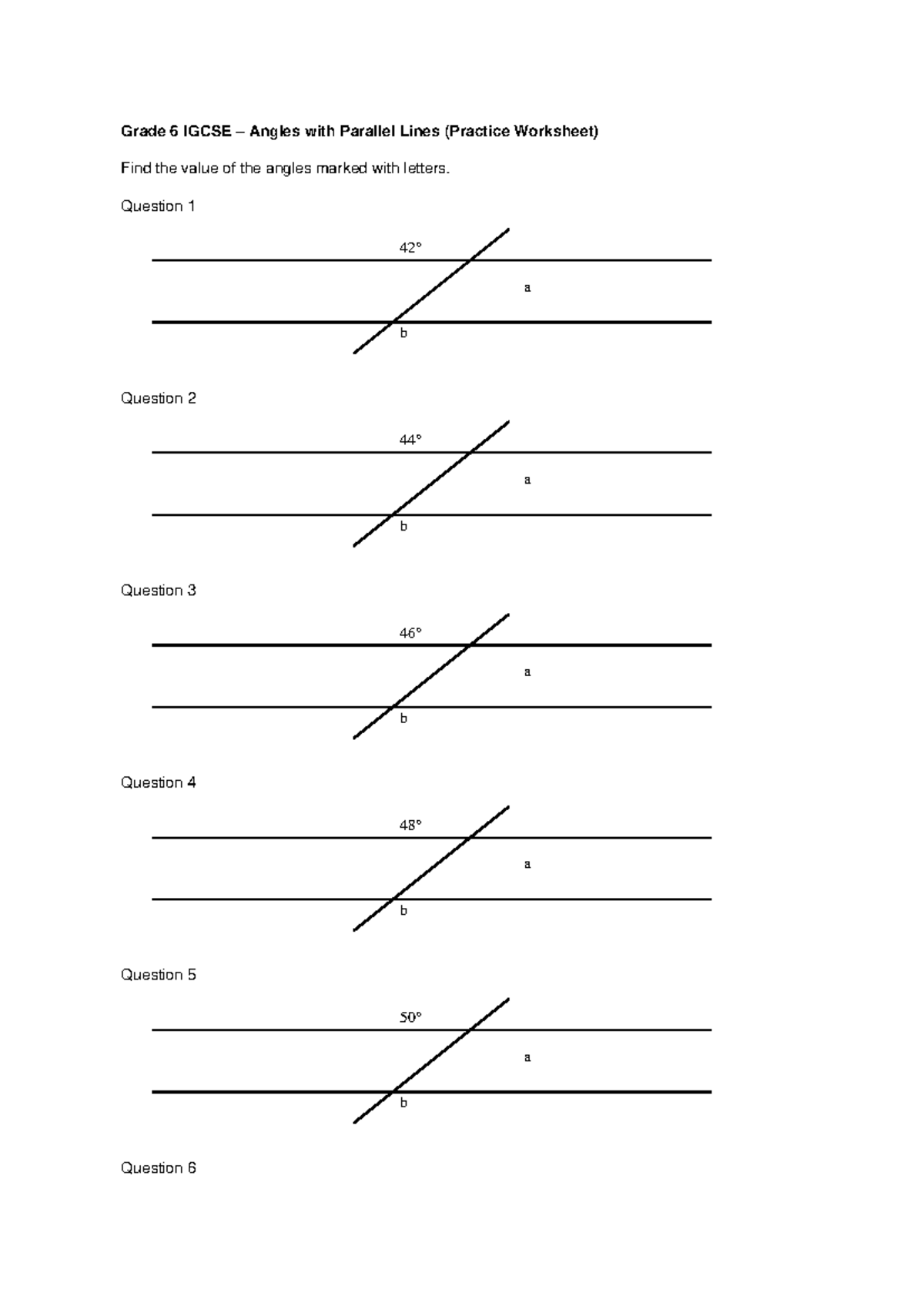 Angle worksheet - Nhxx - Compensation Management And Hr Audit - Grade 6 ...