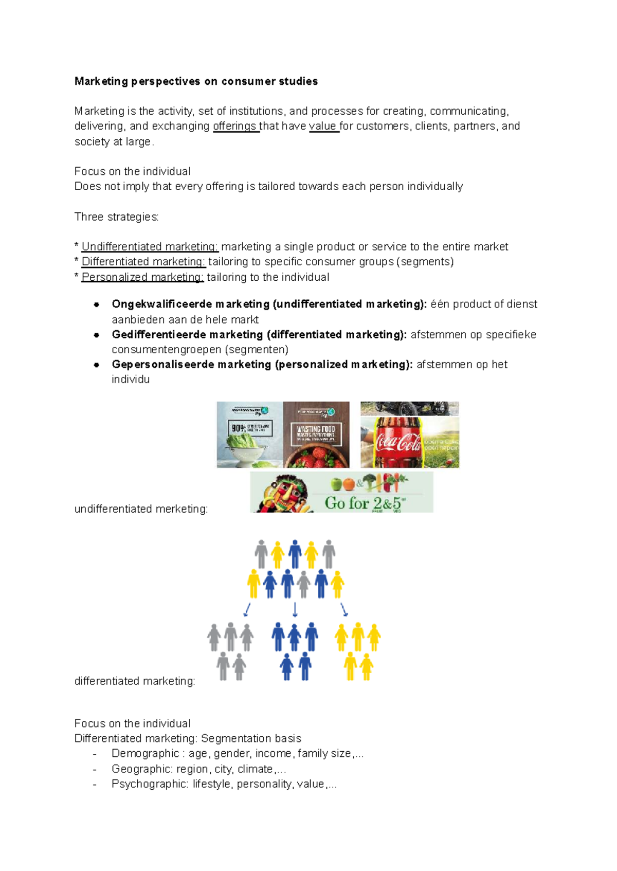 Lecture 2: Marketing Perspectives on Consumer Behavior and Goals ...