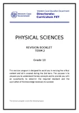 Grade 10 Physical Sciences Exam Guidelines 2025 Final Document - Studocu