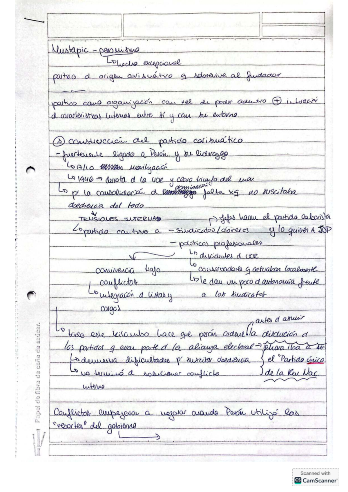 Ciencias Políticas - Análisis del Partido Peronista y su Evolución ...