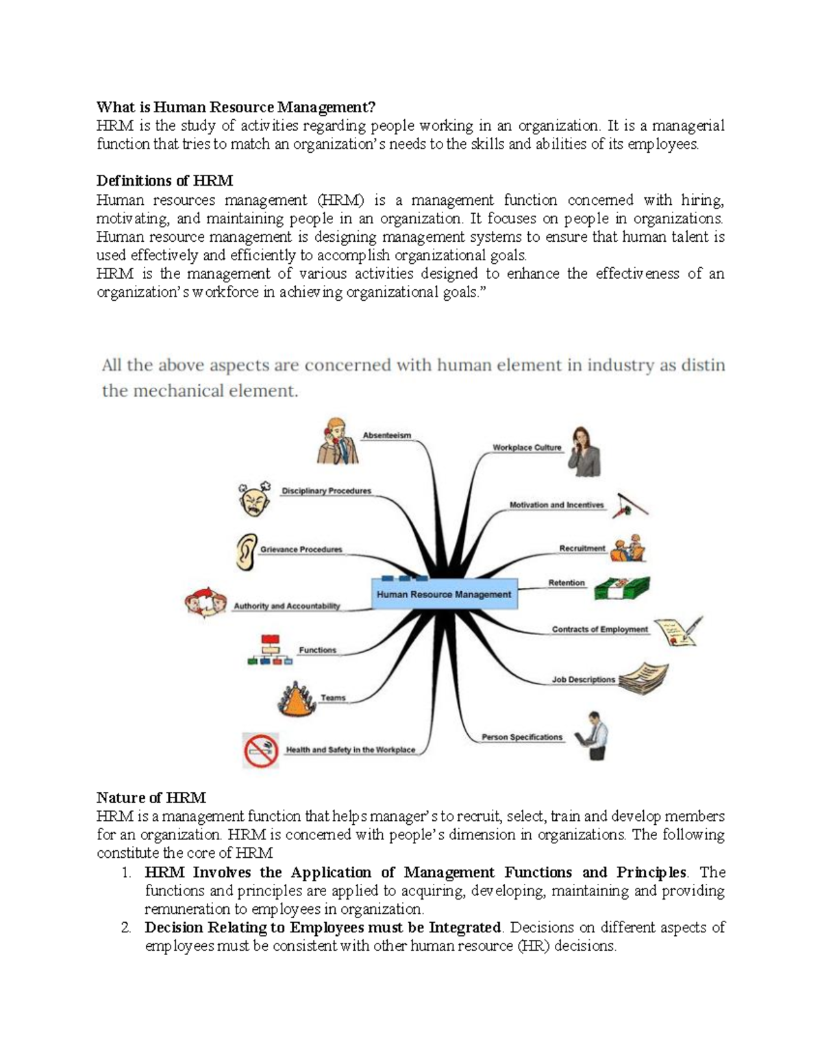 Strategic Human Resource Management (SHRM) Overview and Functions - Studocu