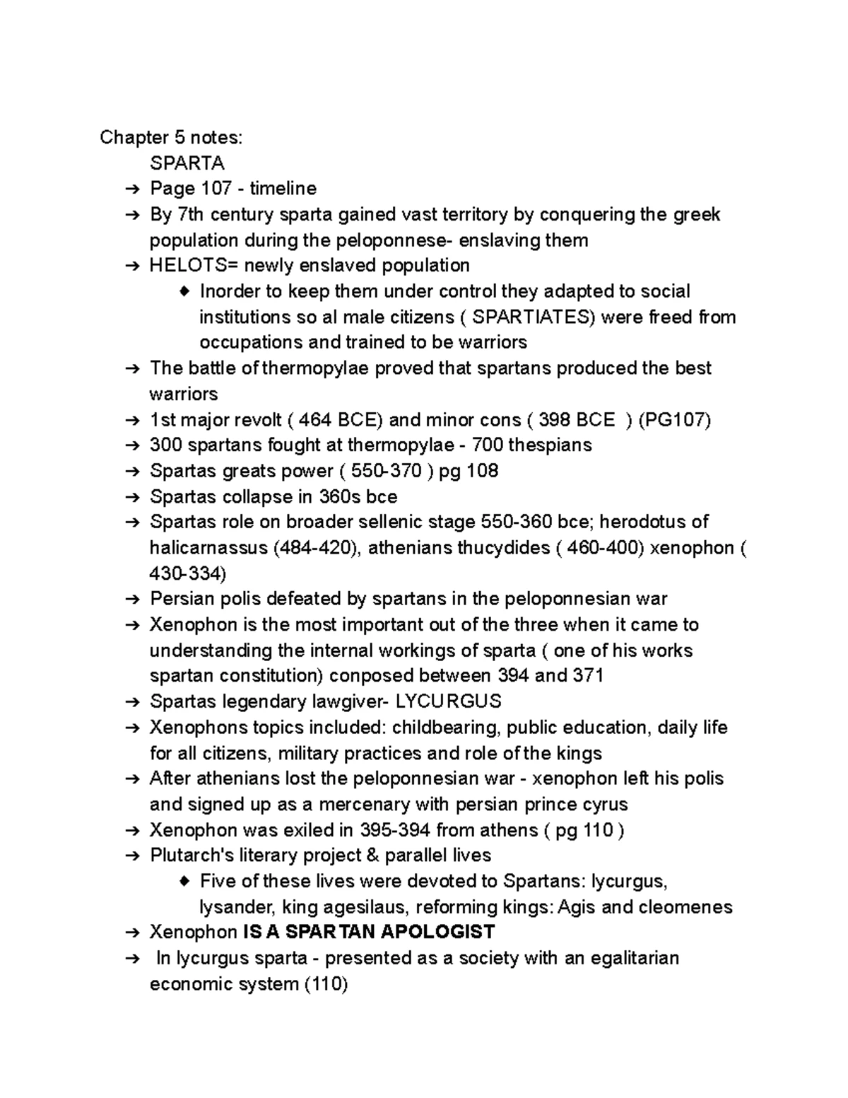A Brief History of Ancient Greece - Textbook Chapter Summaries - GRST ...